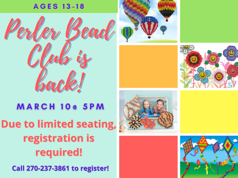 Teen Perler Bead Club – Allen County Public Library